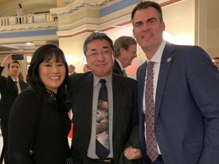 Consul General Murabayashi Attends Inaugural Ceremony of Oklahoma ...